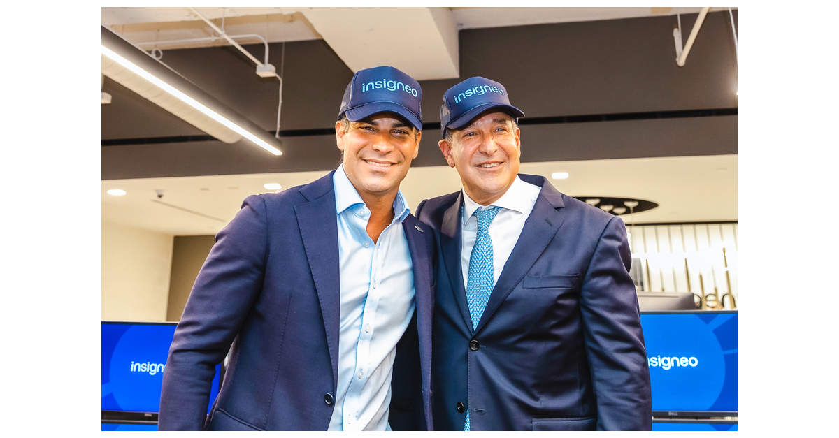 Insigneo Lights Logo Atop Its Miami Headquarters | Business Wire