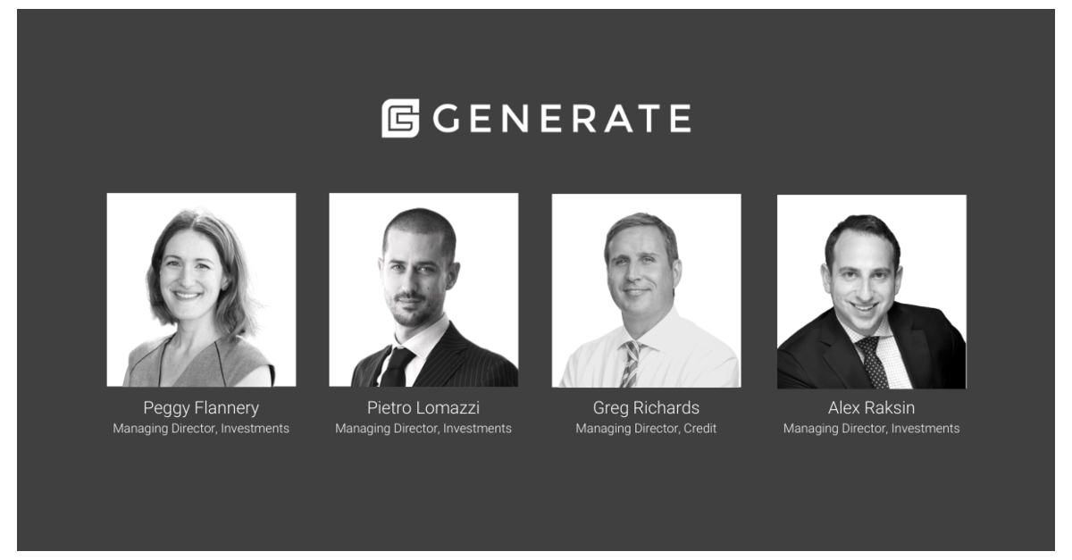 Generate Capital Announces Promotion and Hiring of Managing Directors ...