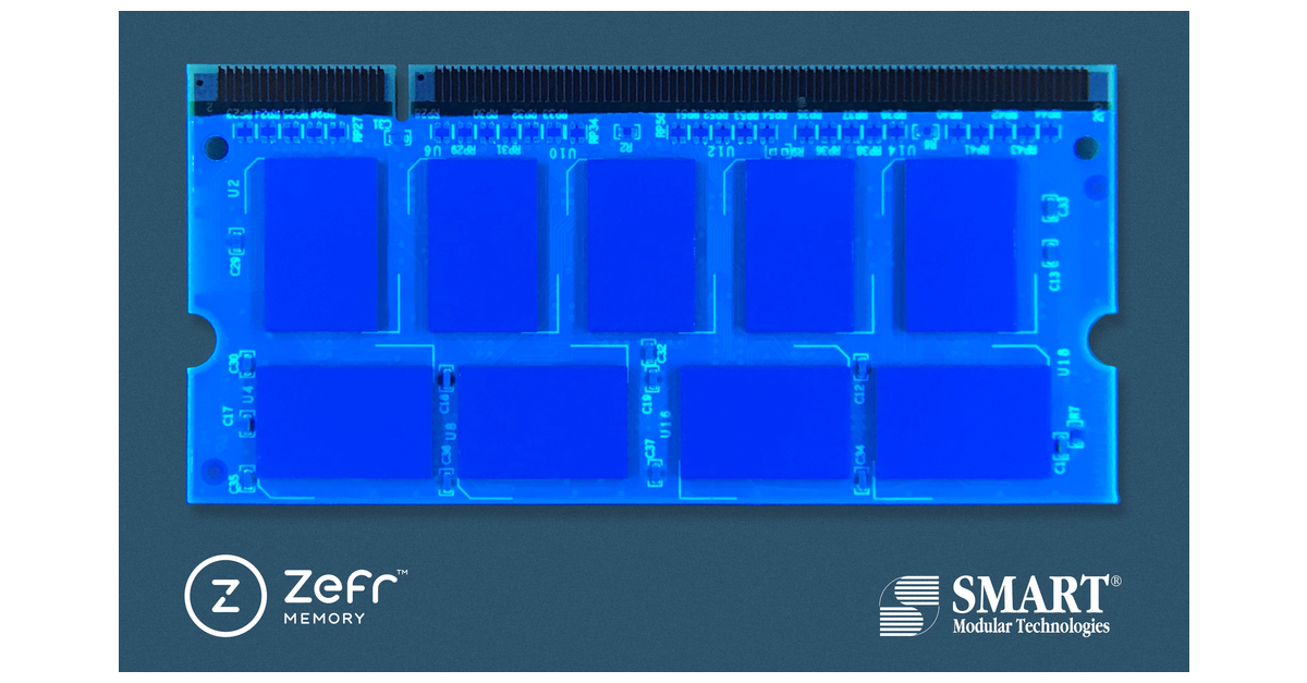 SMART Modular Announces SMART Zefr Memory with Ultra-High Reliability ...