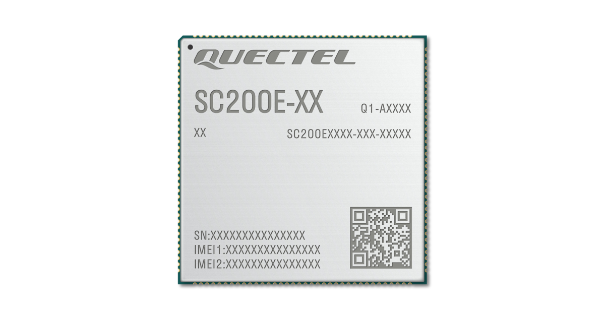 Quectel anuncia nova geração da série de módulos inteligentes SC200E ...
