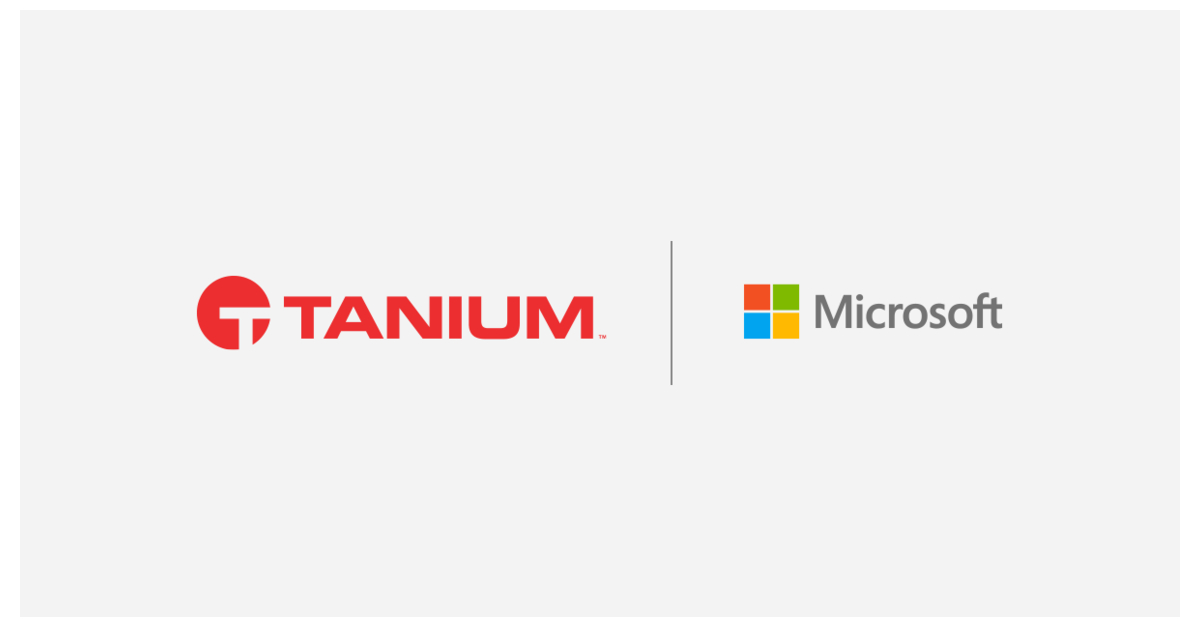 Tanium Expands Collaboration with Microsoft as It Joins the Microsoft ...