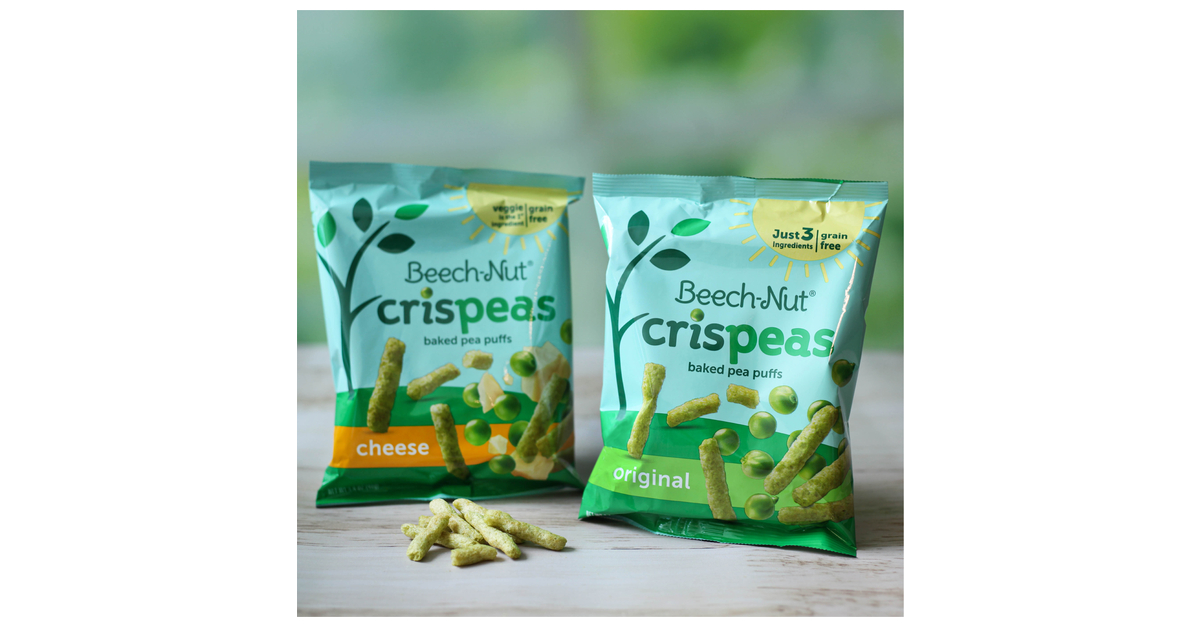 Beech-Nut® Launches New Veggie-Forward Crispeas Snack | Business Wire