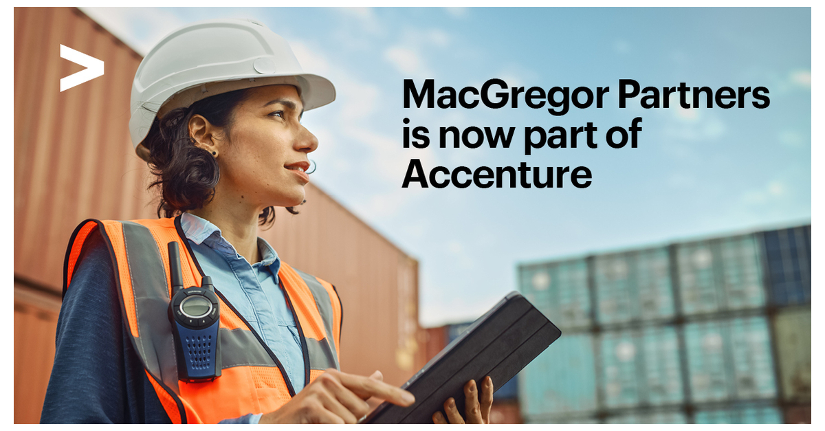 Accenture Acquires MacGregor Partners to Expand Supply Chain Network ...