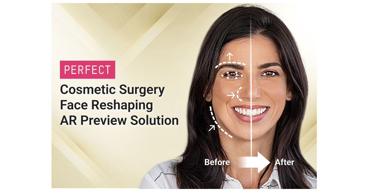 Perfect Corp. Launches Revolutionary AI Face Reshape Simulator Enabling Hyper-Realistic Face ...