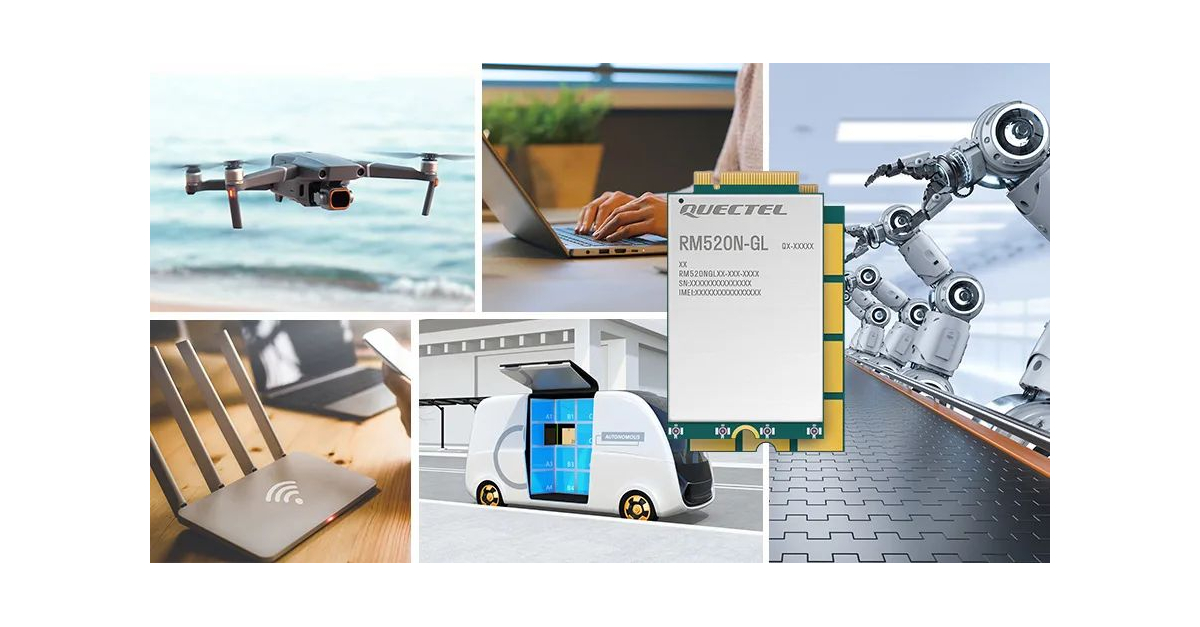 5G-R16-Modul von Quectel mit extrem hoher Bandbreite für Einsatz in 5G ...