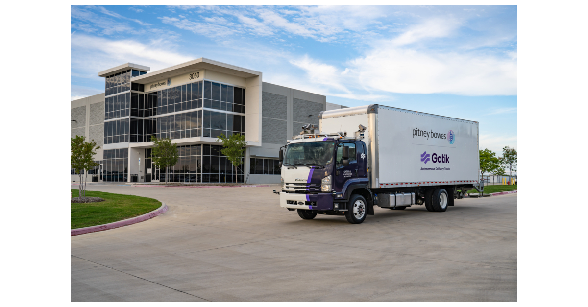 Gatik and Pitney Bowes Partner to Deploy Autonomous Trucks for Ecommerce Shipments in Dallas ...
