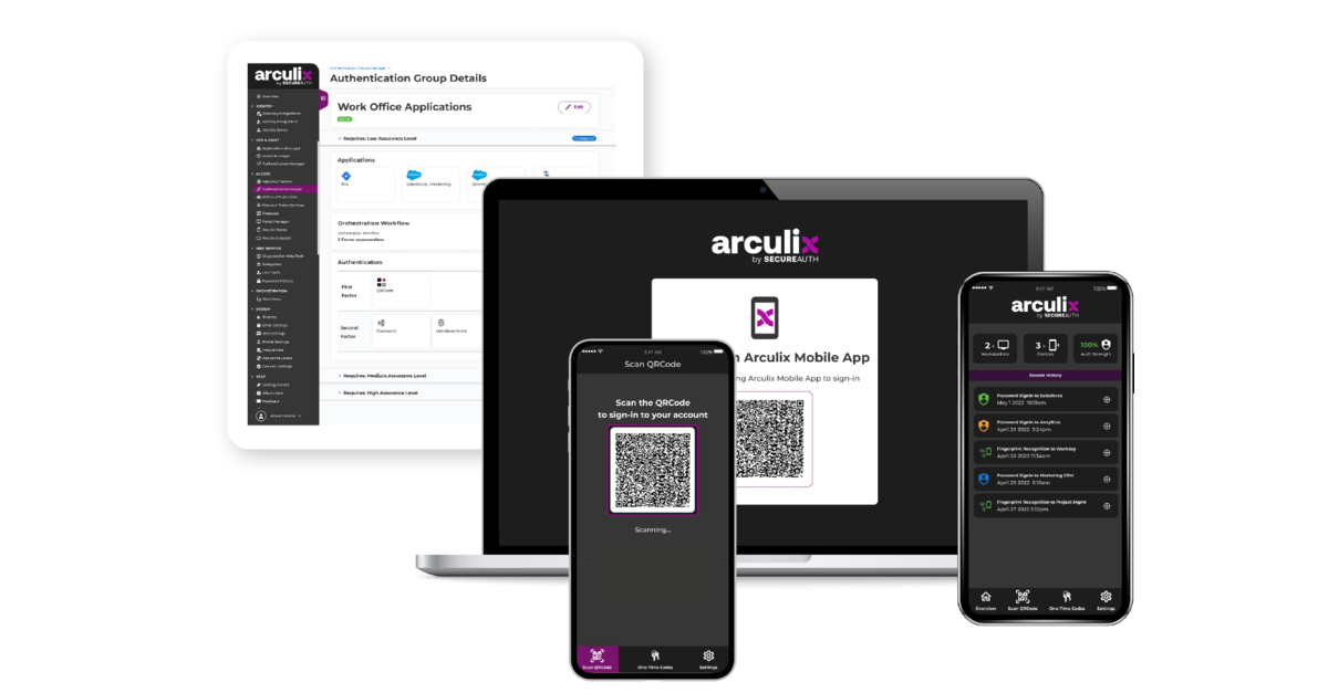 SecureAuth Announces General Availability of Arculix, Its Next-Gen Passwordless Continuous ...