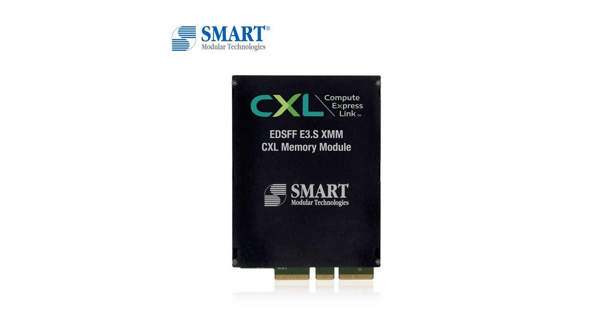 SMART Modular世邁科技推出首款XMM CXL記憶體模組 | Business Wire