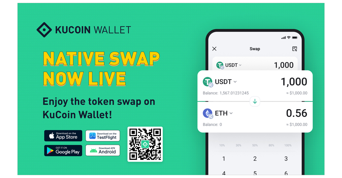 KuCoin Wallet Adds Native Swap Function To Give Users The Lowest ...