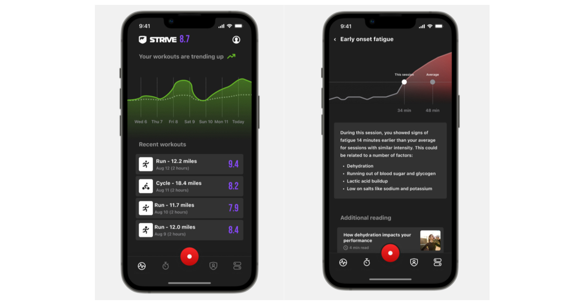 STRIVE Now Available for the Individual Elite Athletes and Trainers ...