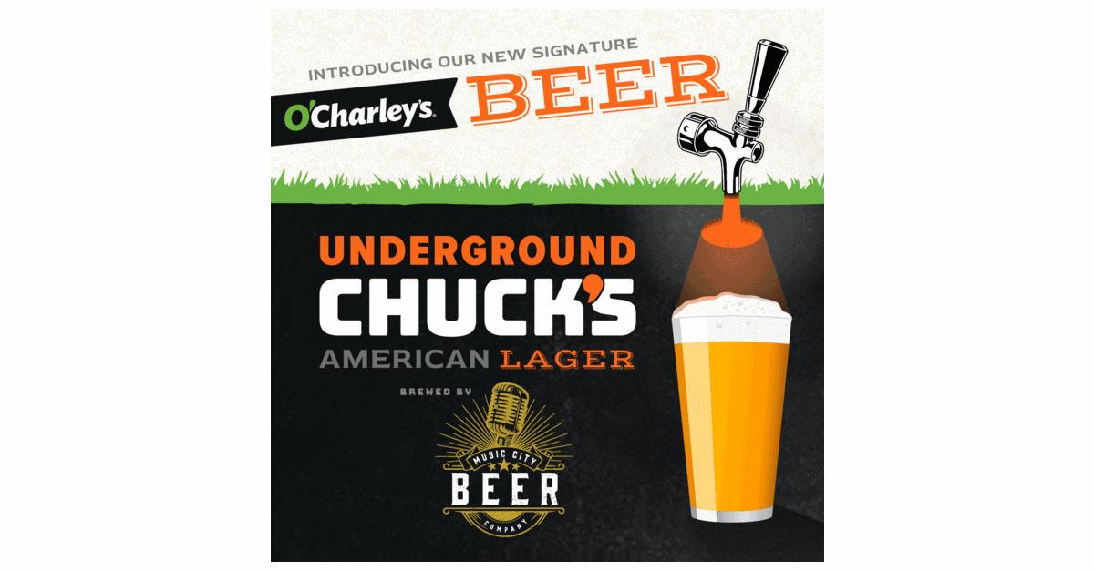 O’Charley’s Launches Underground Chuck’s Signature Beer in ...