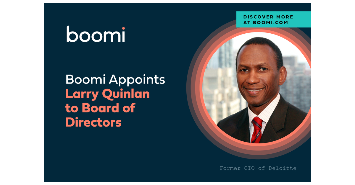 Boomi Designa Larry Quinlan para seu Conselho Administrativo | Business ...