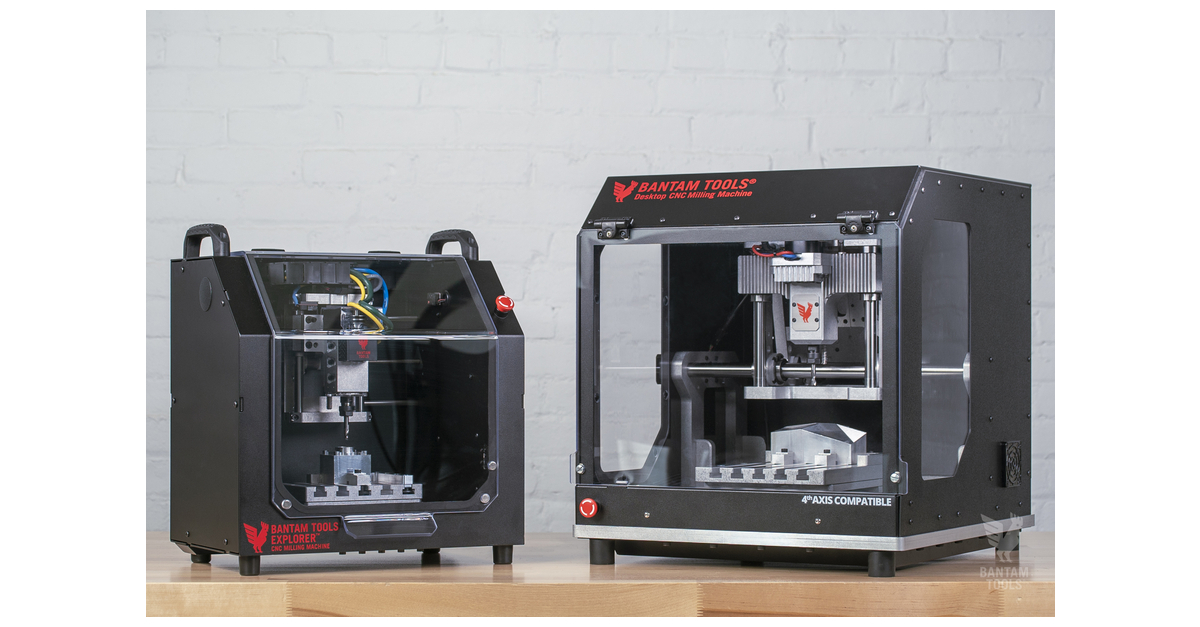 Bantam Tools Introduces New Powerful & Portable CNC Milling Machine and ...