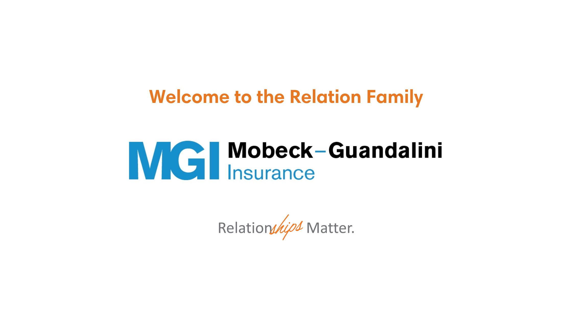Relation Insurance Services Acquires the Assets of Mobeck-Guandalini ...