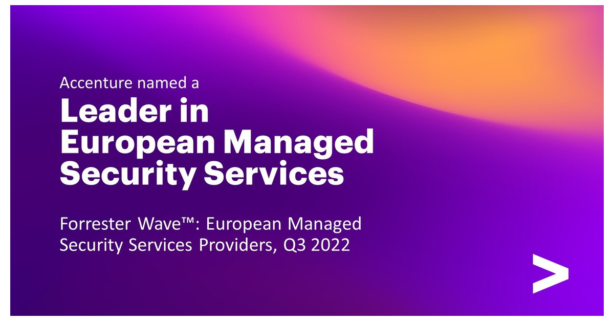 Accenture Named a Leader in European Managed Security Service Providers ...