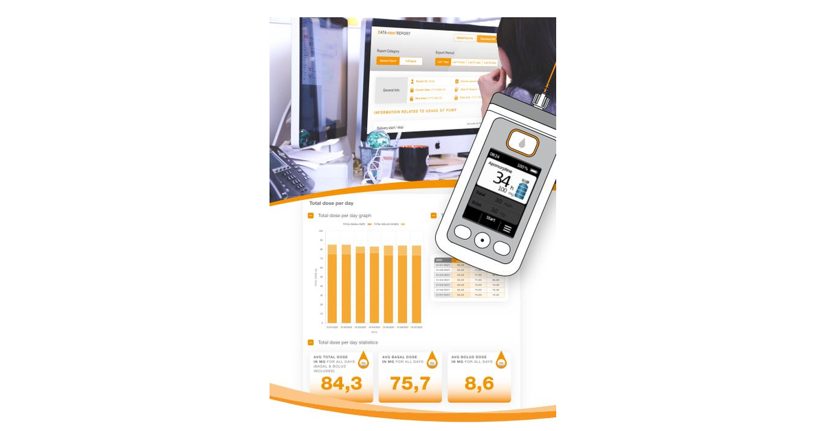 EVER Pharma lance "DATA-mine®" REPORT, développé pour la pompe D-mine ...