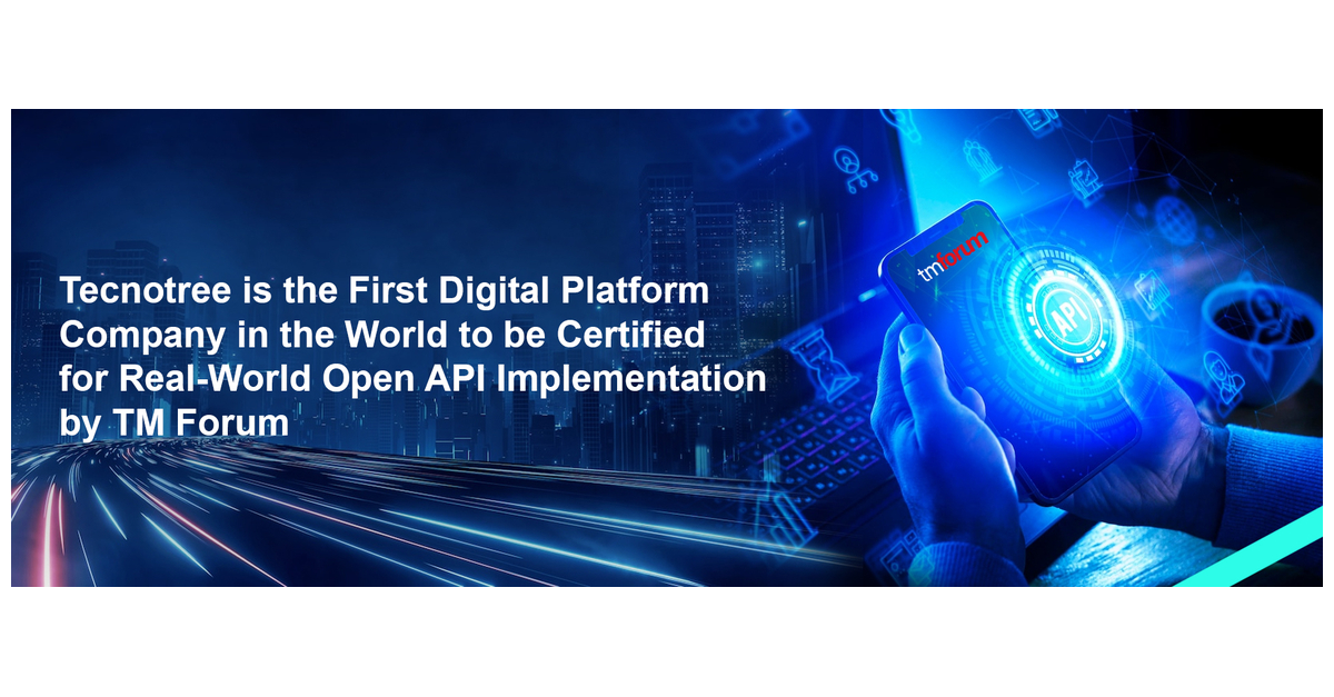 Tecnotree é a primeira empresa de plataforma digital do mundo a ser certificada para ...