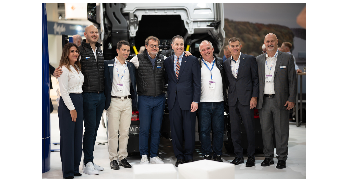 QUANTRON to Unveil First Hydrogen Fuel Cell Truck Equipped With Allison ...