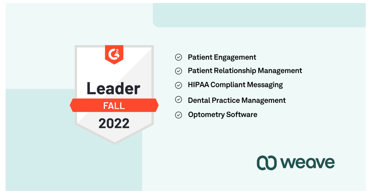 Weave Named as a Leader in Five of G2’s Fall 2022 Reports | Business Wire