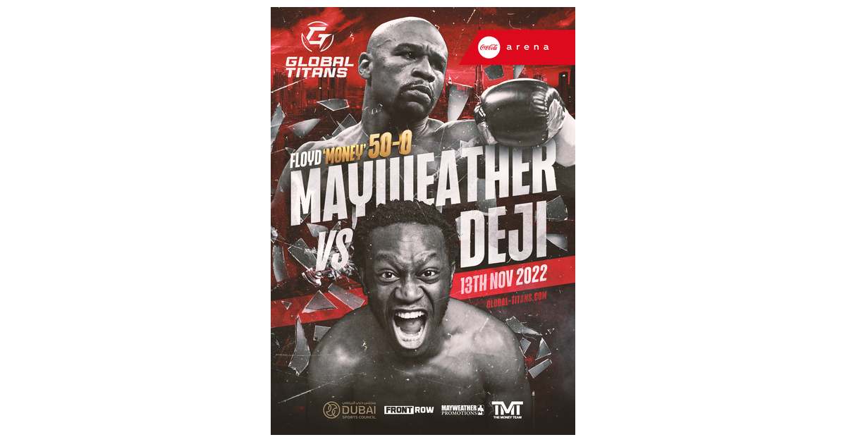 Floyd Mayweather contra Deji encabezará el Global Titans Fight Night en ...