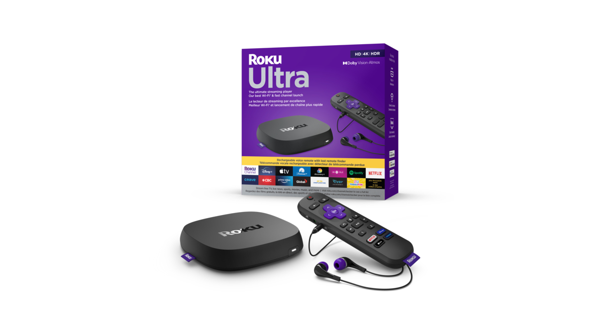 Roku Brings Roku Ultra, Its Most Powerful Streaming Player, to Canada ...