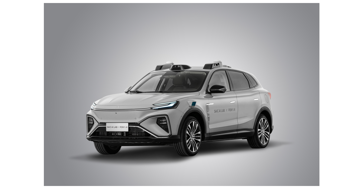 Pony.ai and SAIC AI Lab to Develop Fully Driverless EV Robotaxi | Business Wire