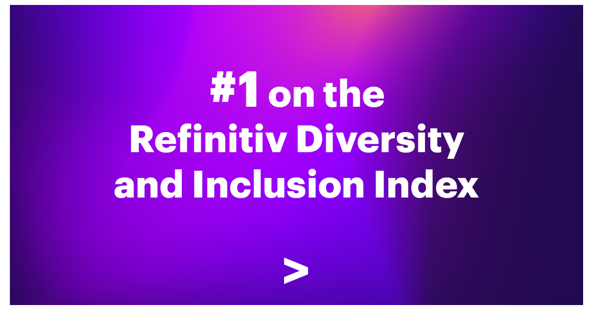 Accenture Ranked No.1 on Refinitiv Index of World’s Most Diverse and ...