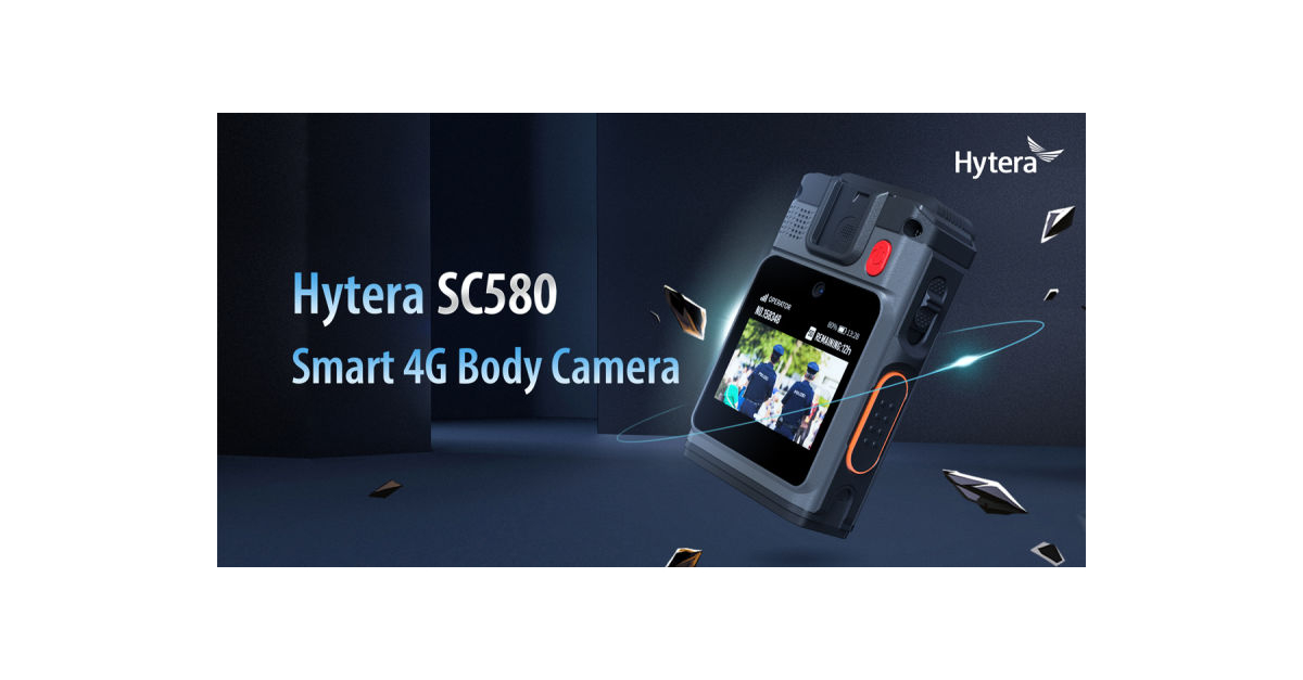 Hytera lance une caméra corporelle intelligente 4G avec une ...