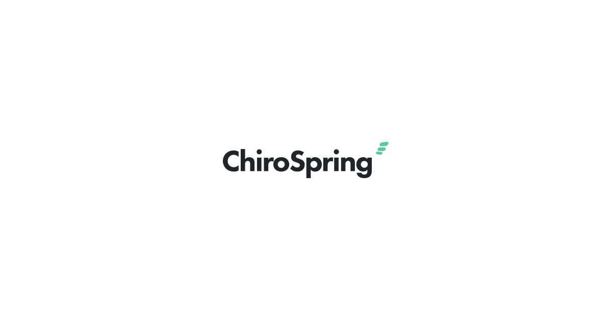 ChiroSpring and ClinicDr Partner to Create ChiroSpring 360, a Best-in ...