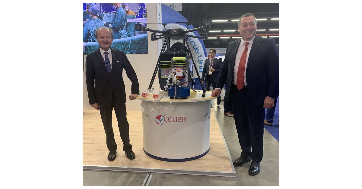 Eurosets présente Colibrì, le système ECLS le plus léger et compact du marché qui peut même être ...