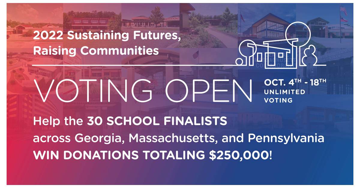 Public Voting Begins Today on Social Media to Award $250,000 to Public ...