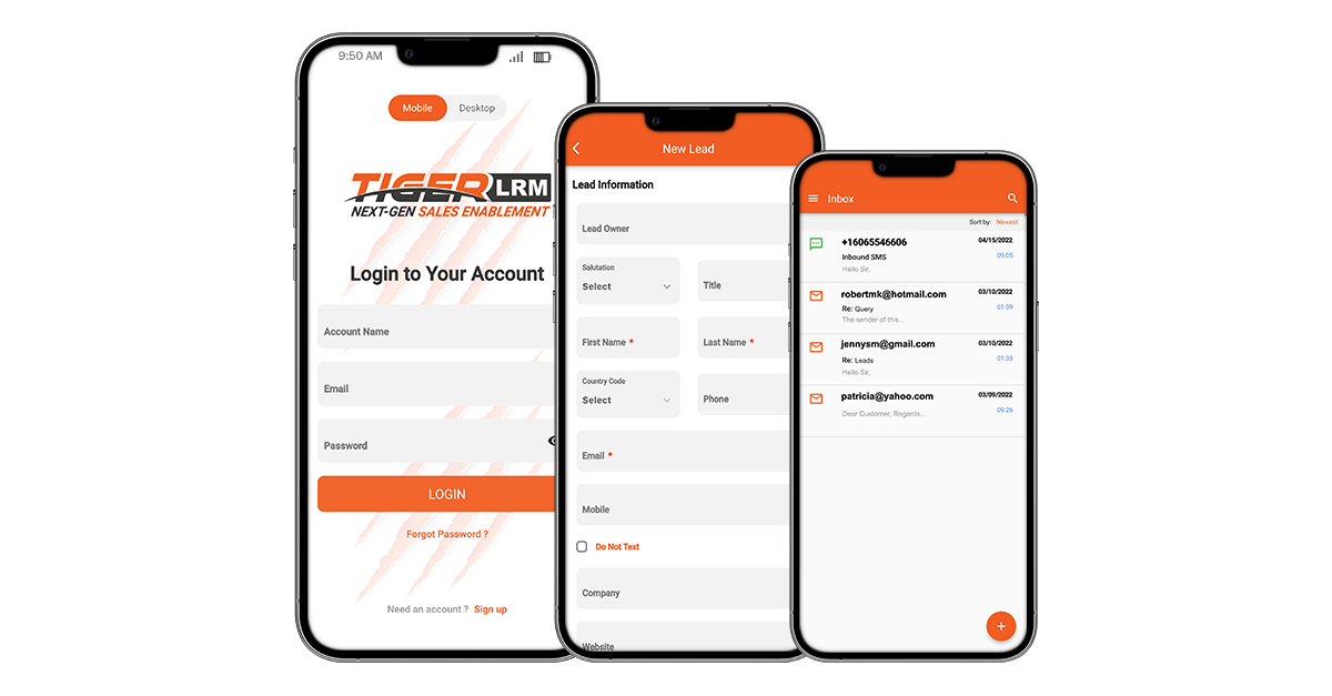 TigerLRM Launches Mobile App Bringing Its Next-Gen Sales Enablement ...