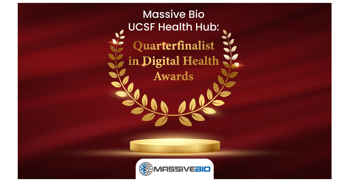 Massive Bio Nominated for Prestigious Digital Health Award | Business Wire