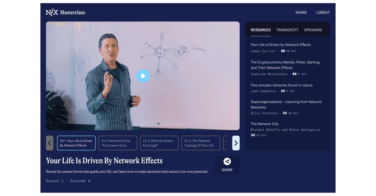 NFX Launches Masterclass Streaming Platform For Early Stage Founders | Business Wire