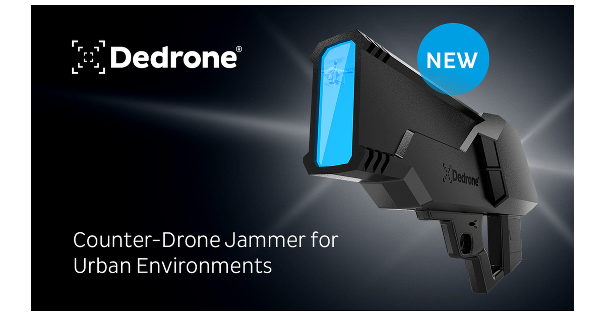 Dedrone Launches Low Collateral Counter-Drone Jammer for Urban ...
