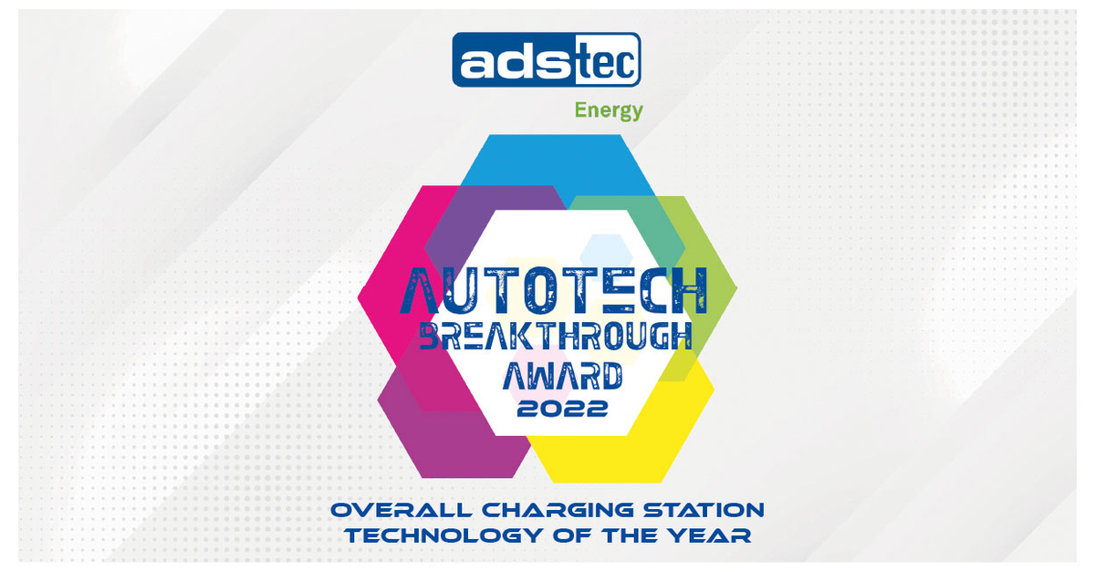 ADS-TEC Energy Wins “Overall Charging Station Technology of the Year ...