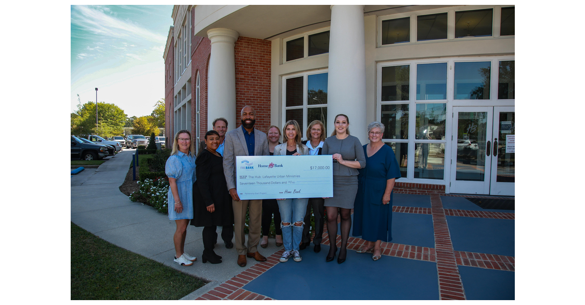 Home Bank and FHLB Dallas Award $17K to Lafayette Nonprofit | Business Wire