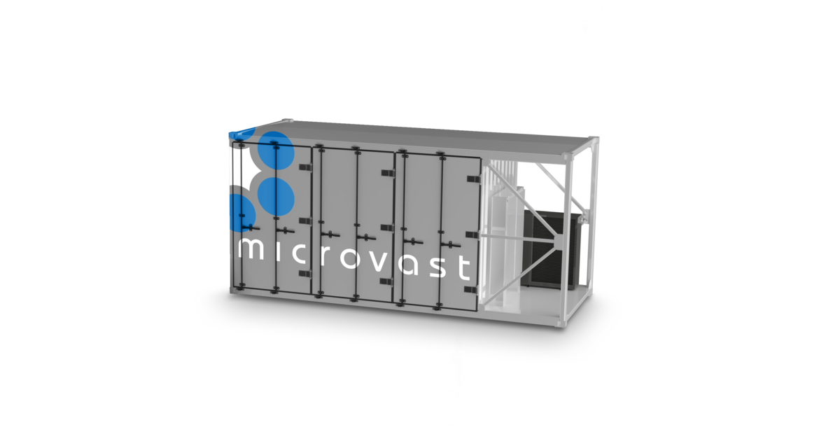 Microvast’s Energy Division Launches New Energy Storage System (ESS ...