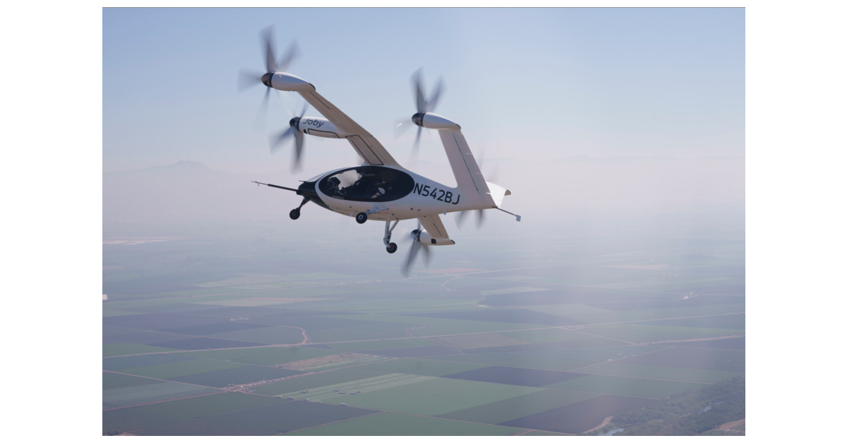 Joby Applies for Japan Aircraft Certification | Business Wire