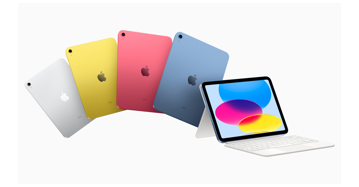 Apple Unveils Completely Redesigned iPad in Four Vibrant Colors ...