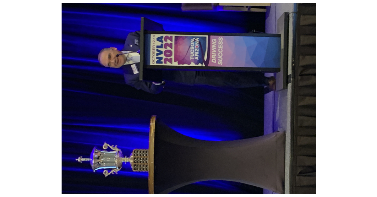 Tarry Shebesta Receives Clemens-Pender Award, The National Vehicle ...