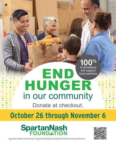 SpartanNash Foundation Launches Fundraiser to Support Local Food Pantries