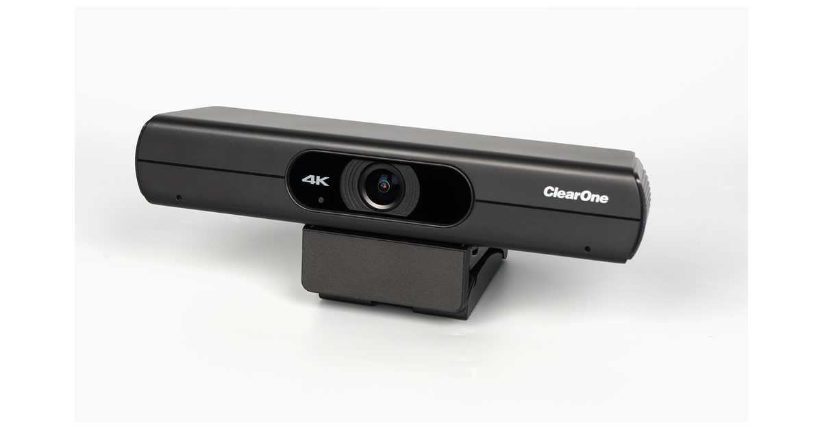 ClearOne Launches New Wide-Angle UNITE® 60 4K ePTZ Camera Offering AI ...