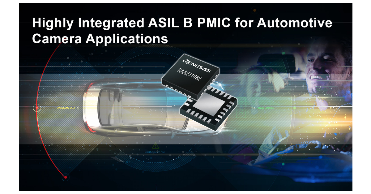 Renesas Introduces New ASIL B Power Management IC Ideal for Automotive ...