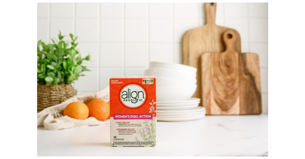 Align Helps Women Find Balance With Women’s Dual Action Probiotic ...