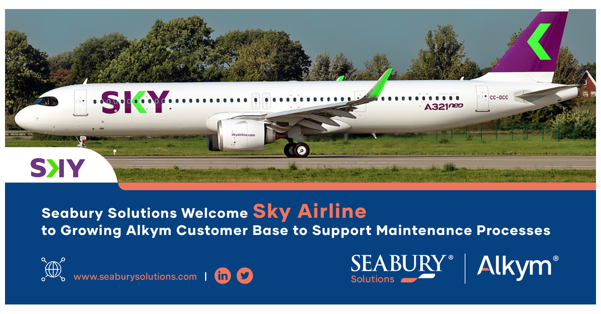 Resumen: Seabury Solutions incorpora a Sky Airline a la creciente base ...
