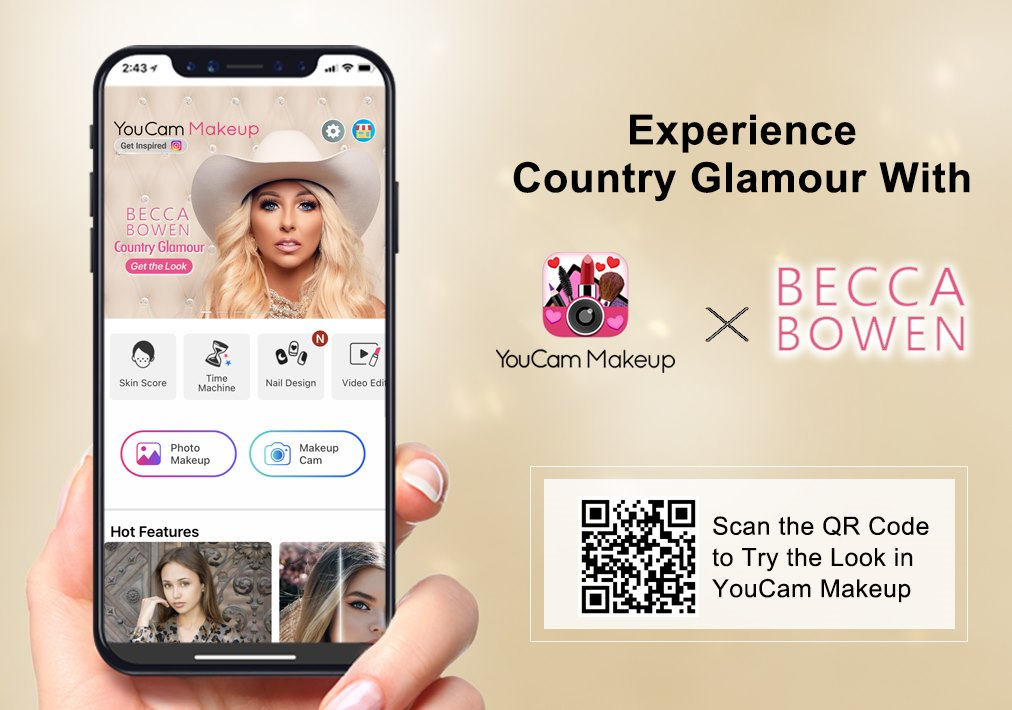 YouCam Makeup Collaborates with Pop-Country Music Star, Becca Bowen ...