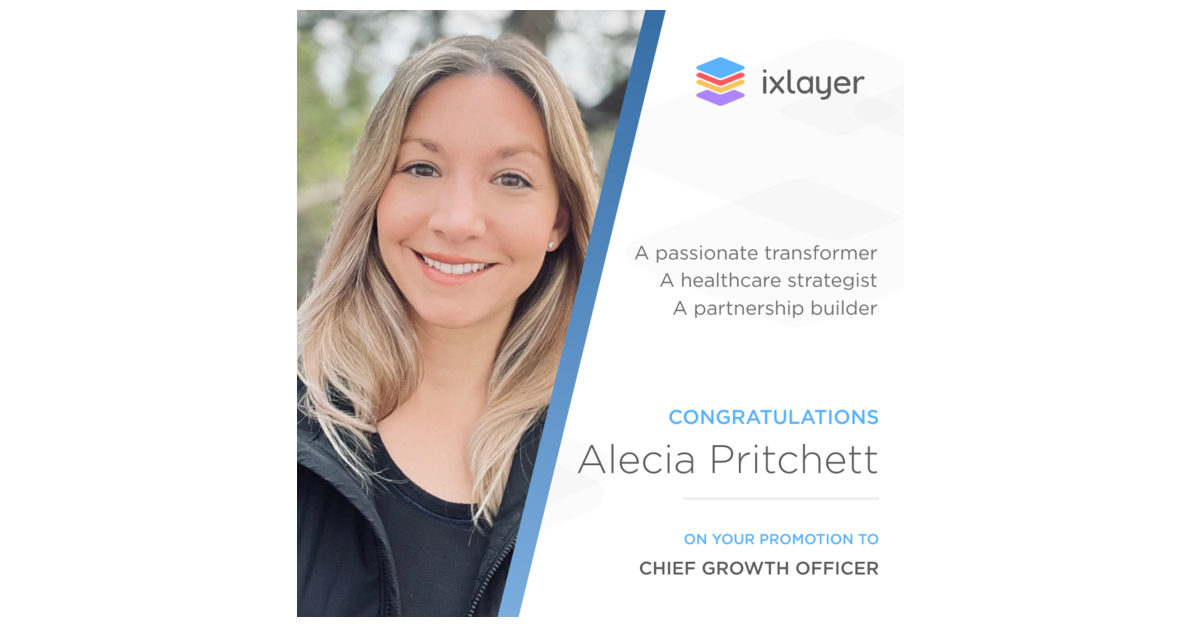 ixlayer Taps Industry Veteran Alecia Pritchett as Chief Growth Officer | Business Wire