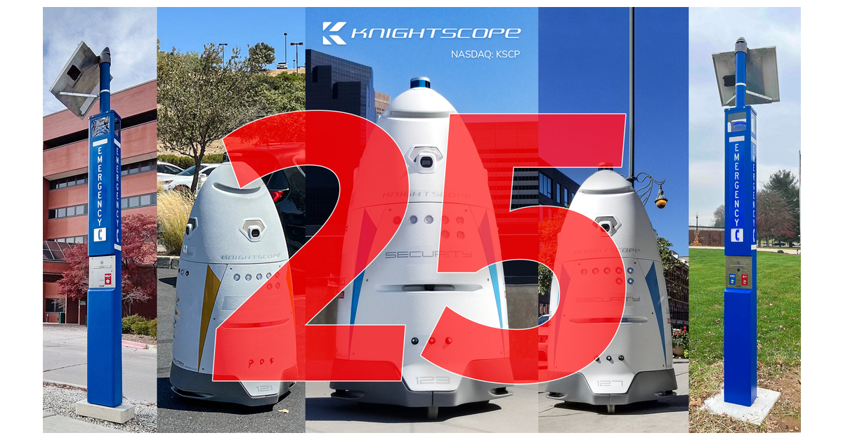25 More Knightscope (Nasdaq: KSCP) Machines Activated in the Field ...