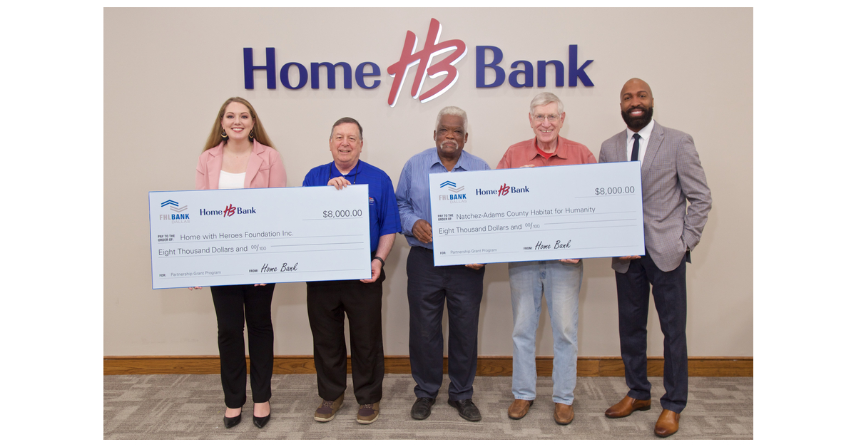 Home Bank and FHLB Dallas Award $16K to Mississippi and Louisiana ...